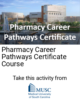 Pharmacy Career Pathways Certificate Course