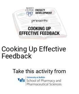 Cooking Up Effective Feedback