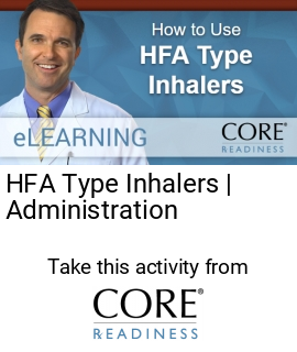 HFA Type Inhalers | Administration